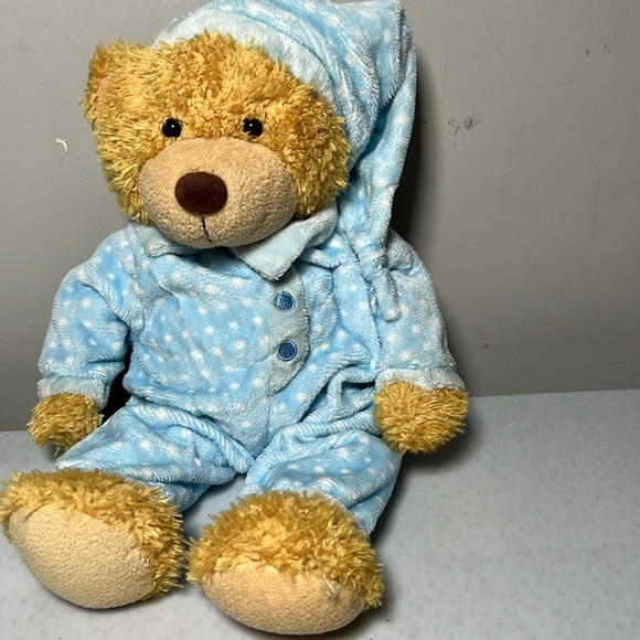 People Pals | Toys | Vintage People Pals Blue Polka Dot Pj Plush Pajama ...